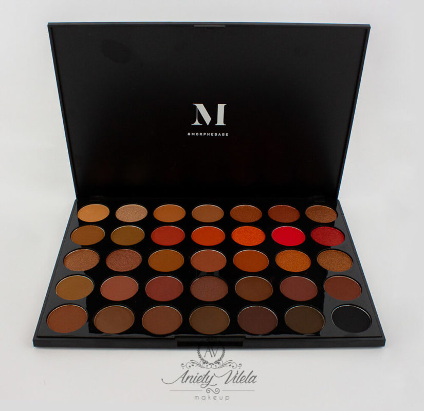 Paleta Sombras Morphe 3502 - Aniety Vilela Makeup